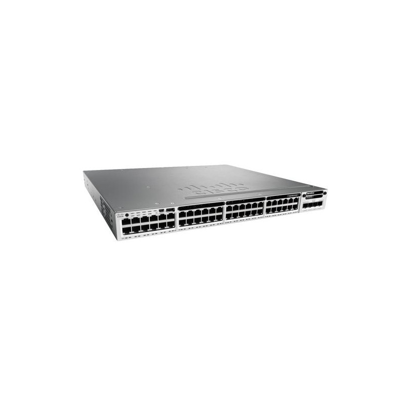 Cisco Catalyst WS-C3850-48T-L network switch Managed Black, Grey ...