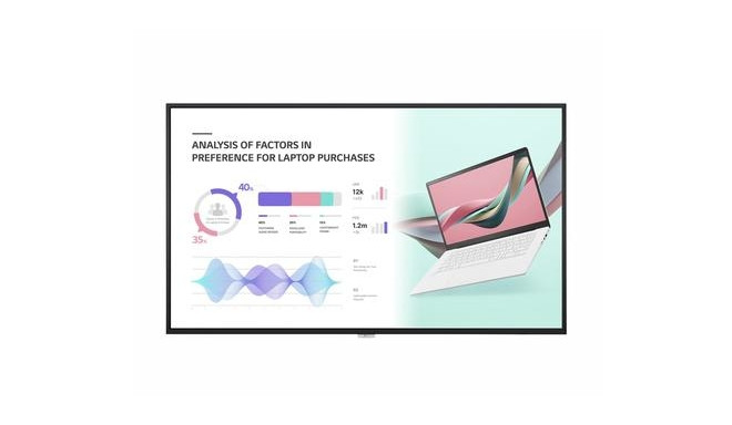 LG 65UH5J-H Signage Display Digital signage flat panel 165.1 cm (65 ...