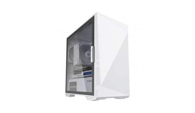 Zalman Z1 Iceberg White - mATX Mid Tower PC Case/Pre-installed fan 2 x ...
