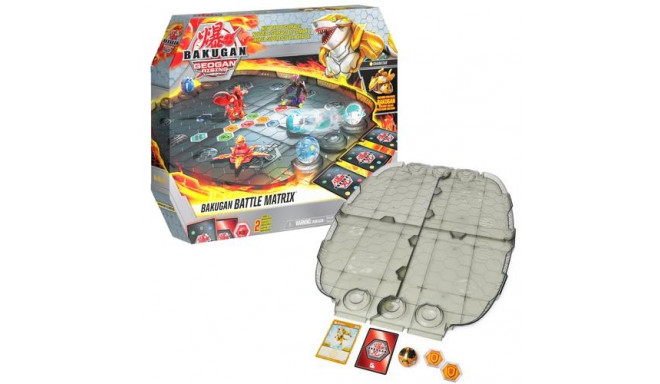 Bakugan Battle Matrix, Deluxe Game Board with Exclusive Gold Sharktar ...