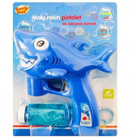 Bubble gun Little Shark - Bubble blowers - Photopoint