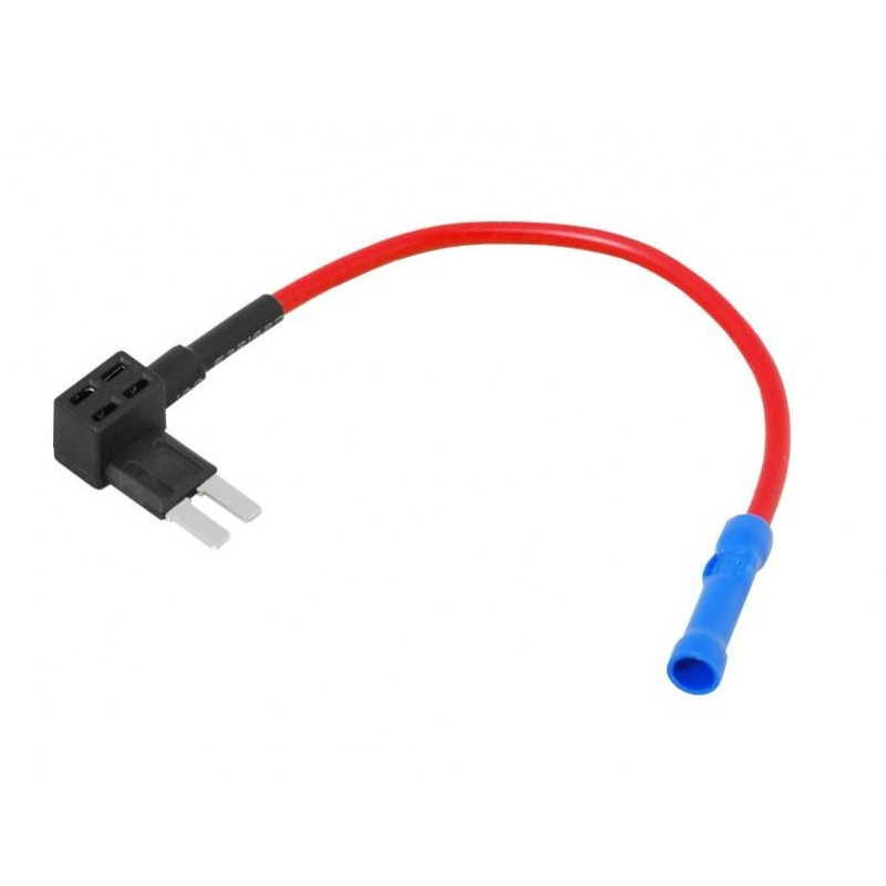 Automotive fuse adapter with additional MINI fuse holder and wire ...