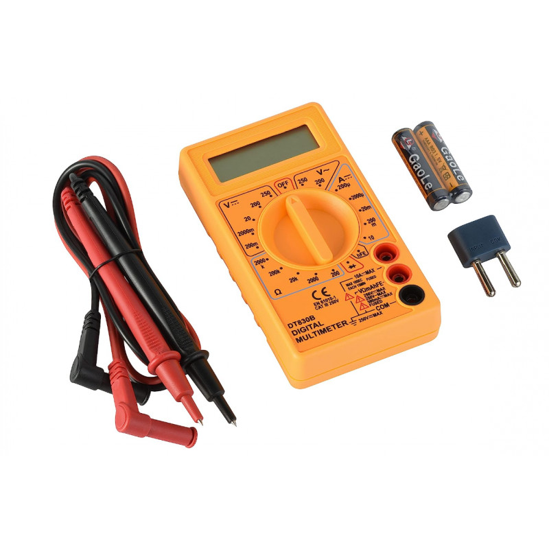 Electraline 59007 Digital Multimetr DCV 200MV - Juhtmega trellid ...