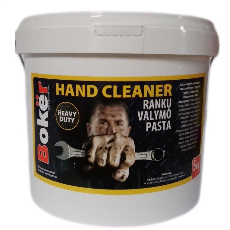 HAND WASHING PASTE BOKER. 5 KG - Puhastus- ja poleerimisvahendid ...