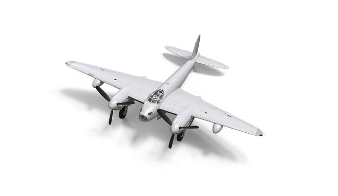 Airfix de Havilland Mosquito Fixed-wing aircraft model Assembly kit 1: ...