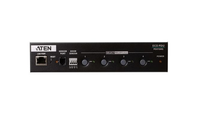 ATEN PE4104G power distribution unit (PDU) 4 AC outlet(s) 1U Black ...
