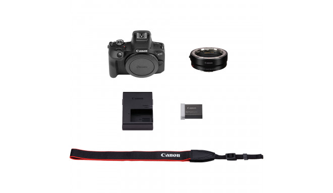 Canon EOS R100 + Mount Adapter EF-EOS R - Mirrorless cameras - Photopoint
