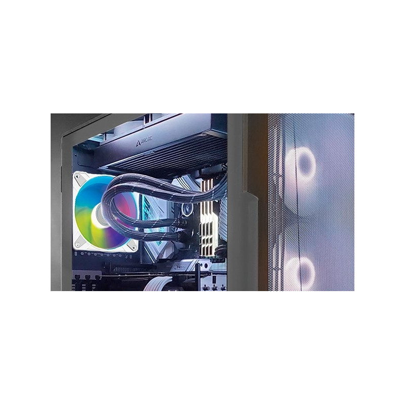 ARCTIC P12 PWM PST A-RGB 0dB - Semi-Passive 120 mm Fan with Digital A ...