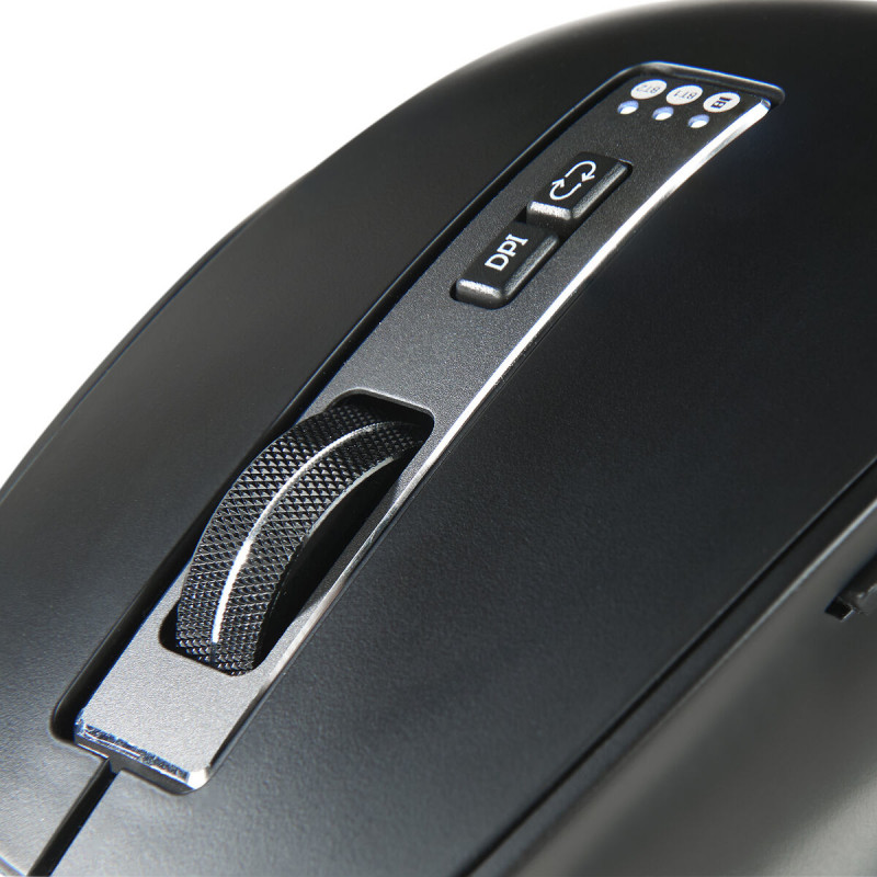 Keyboard and Mouse NGS Black Spanish Qwerty - Keyboards - Photopoint