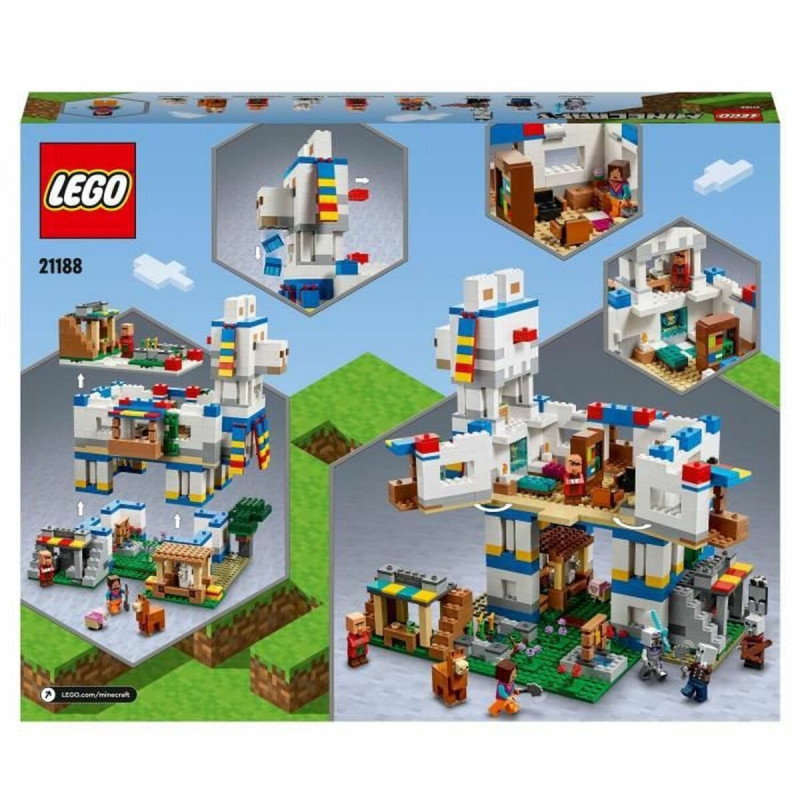 Konstruktsioon komplekt Lego Minecraft The Llama Village - LEGO ...