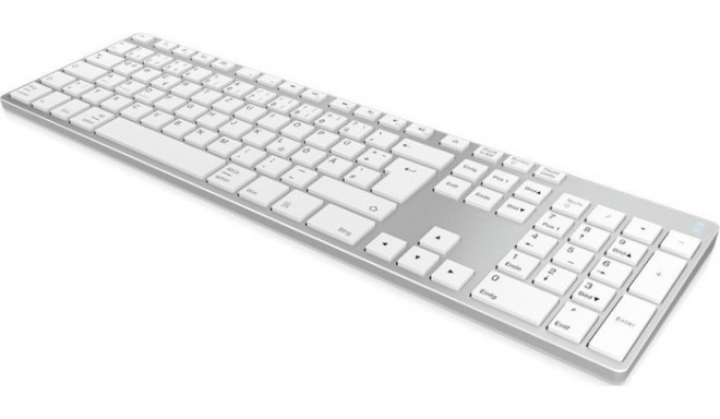 DE Layout - KeySonic KSK-8022BT DE silver - Keyboards - Photopoint