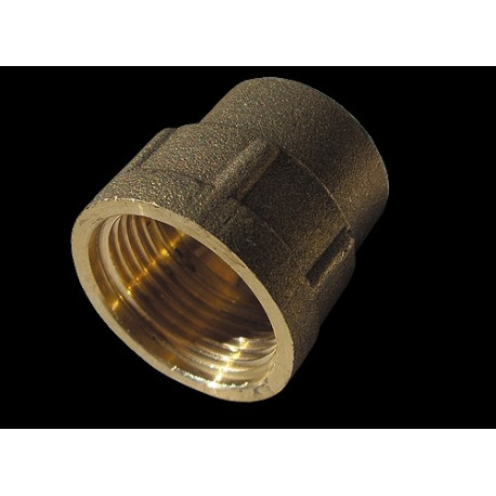 Reducing connector ¾" / ½" female BRASS - Hose connectors - Photopoint