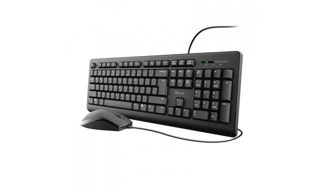 TRUST PRIMO KEYBOARD AND MOUSE SET DE - Klaviatuurid - Photopoint