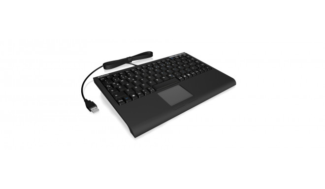 Raidsonic KeySonic ACK-540U+ Keyboard, Mini, Touchpad, Softskin, USB ...