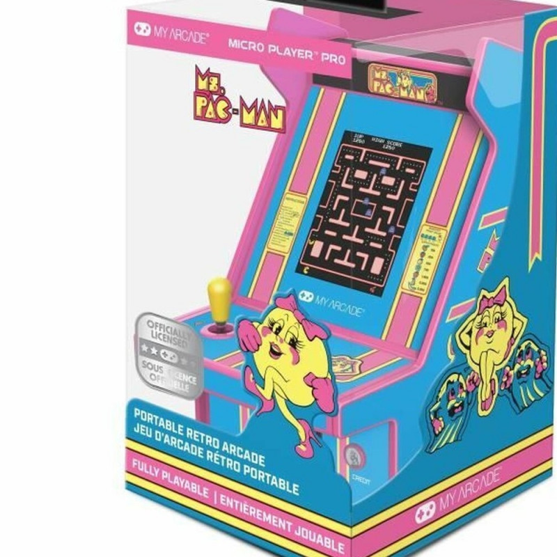 Portable Game Console My Arcade Micro Player PRO - Ms. Pac-Man Retro ...