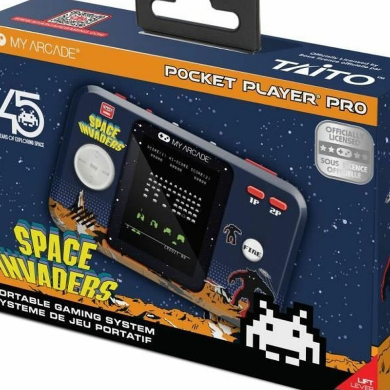 Portable Game Console My Arcade Pocket Player PRO - Space Invaders ...