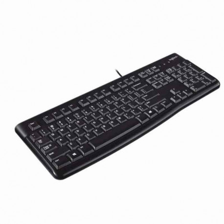 Keyboard Logitech K120 Black Spanish Spanish Qwerty QWERTY - Keyboards ...