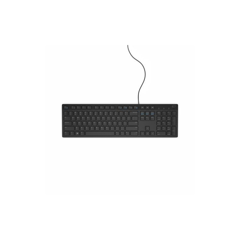 DELL KB216 keyboard USB QWERTY UK English Black - Klaviatuurid - Photopoint