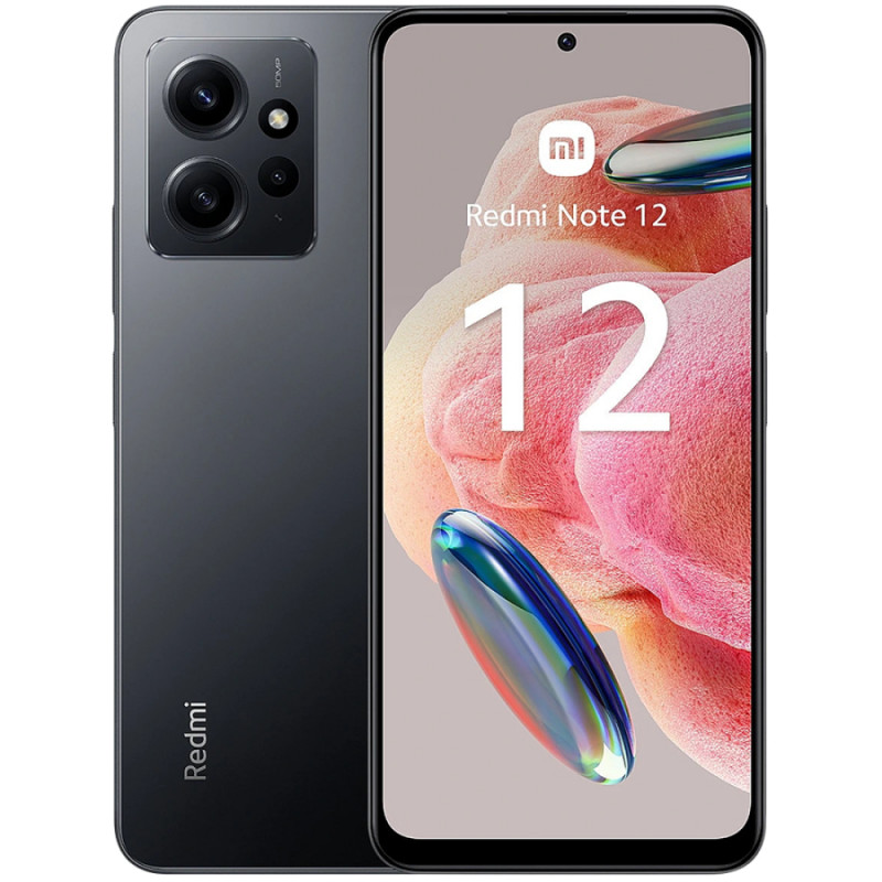 Xiaomi Redmi Note 12 4G 8GB RAM 256GB Dual Sim Onyx Gray ...