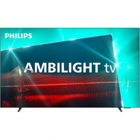 PHILIPS 4K UHD OLED Android™ TV 55" 55OLED718/12 3-sided Ambilight ...