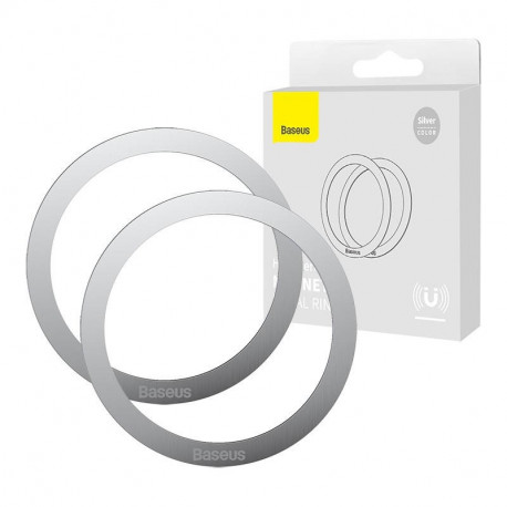 Baseus Halo Magnetic Ring for phones, , MagSafe (Silver) - Other ...