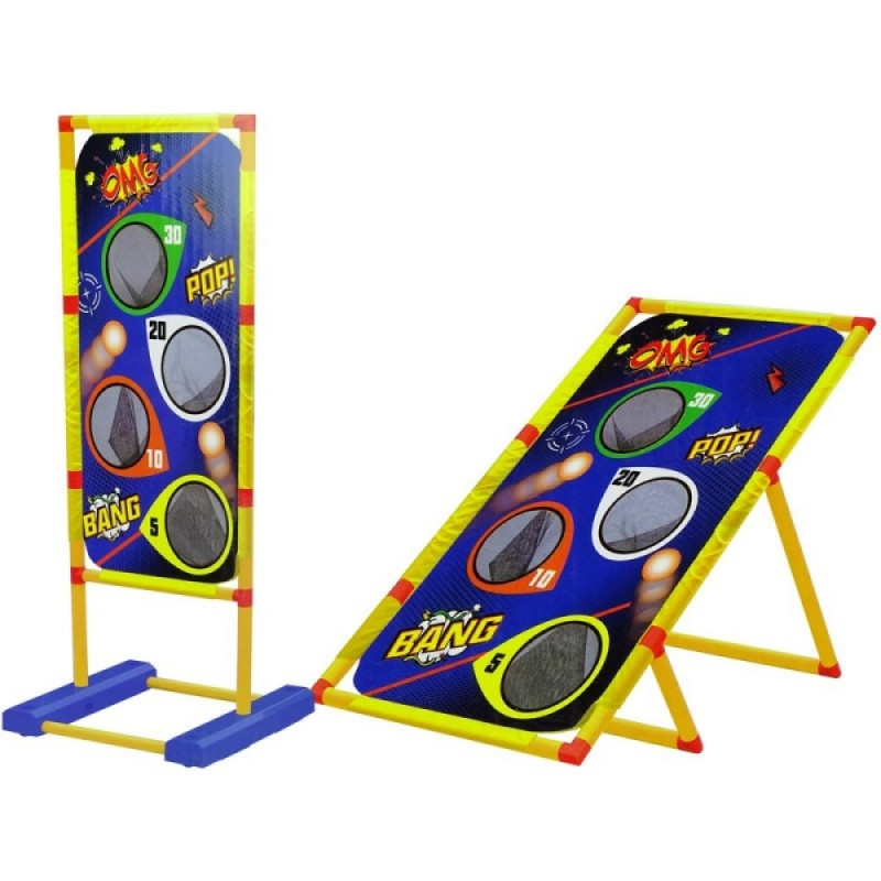 4 in 1 Target Toss Game Bags Foam Ball Gun - Mängurelvad ja tarvikud ...