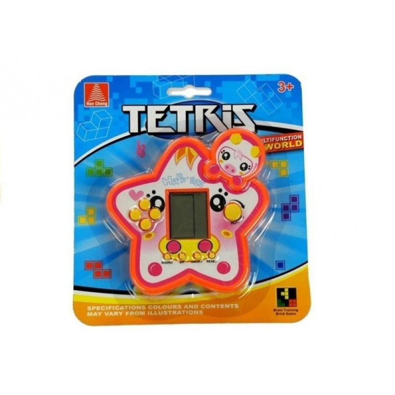 Electronic Game Tetris Star Red - Mängukonsoolid - Photopoint