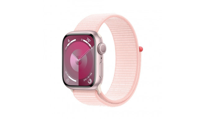 Watch Series 9 GPS 45mm Pink Aluminium Case with Light Pink Sport Loop ...