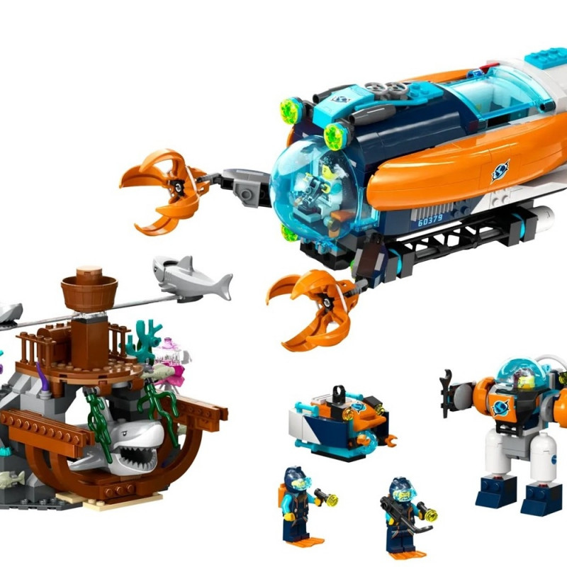 LEGO CITY 60379 DEEP-SEA EXPLORER SUBMARINE - LEGO - Photopoint