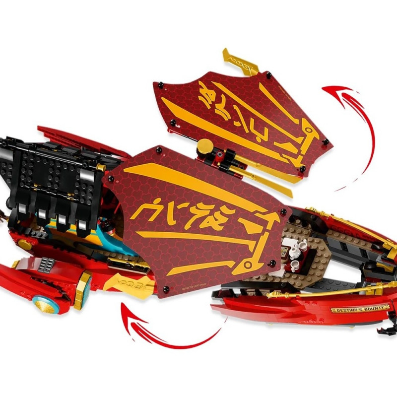 LEGO NINJAGO 71797 DESTINY'S BOUNTY - RACE AGAINST TIME - LEGO - Photopoint