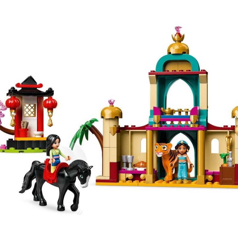 LEGO Disney Princess 43208 The Adventures of Jasmine and Mulan - LEGO ...