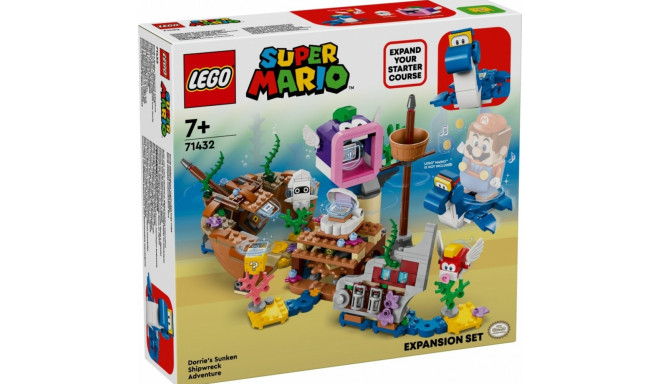 LEGO Super Mario 71432 Dorries Sunken Shipwreck Adventure Expansion Set ...