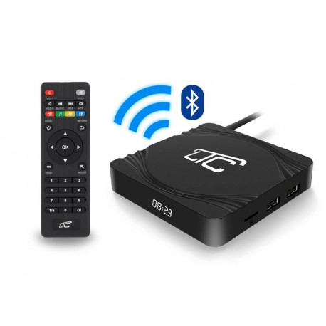 Smart TV Box Streaming Device LTC BOX52 Android 4K UHD + Bluetooth ...