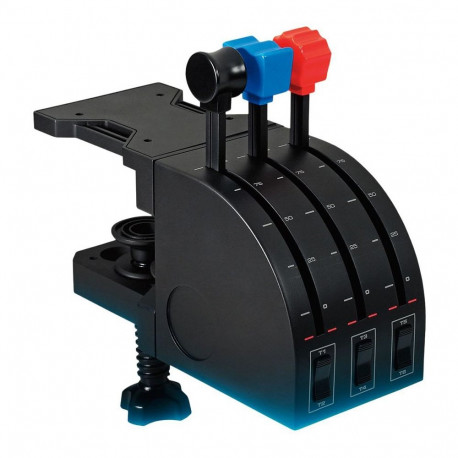 LOGITECH G Saitek PRO Flight Throttle Quadrant - USB - Gaming ...