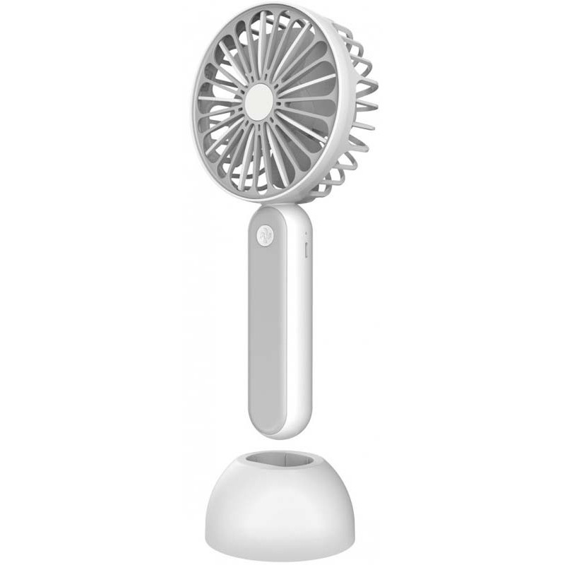 Platinet ventilaator akuga 1200mAh, valge/hall (45246) (avatud pakend ...