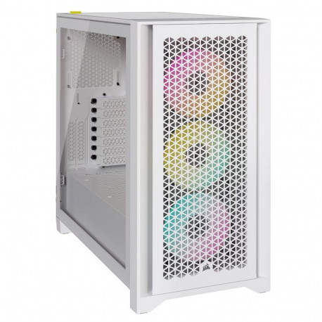 Corsair computer case iCUE 4000D RGB AIRFLOW Tempered Glass Window Mid ...