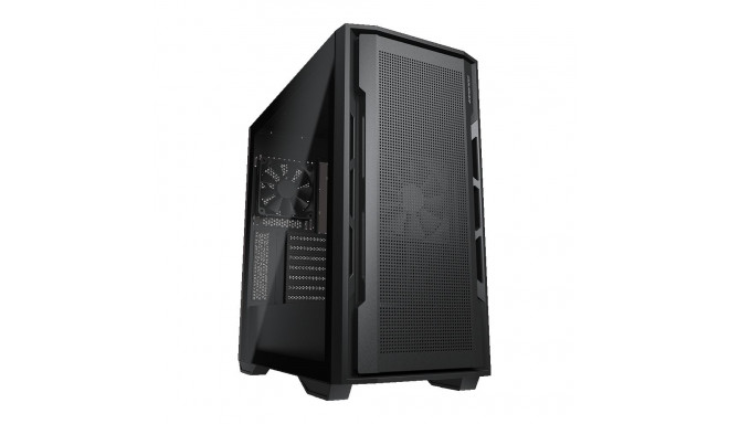 COUGAR | Uniface Black| PC Case | Mid Tower / Mesh Front Panel / 2 x ...