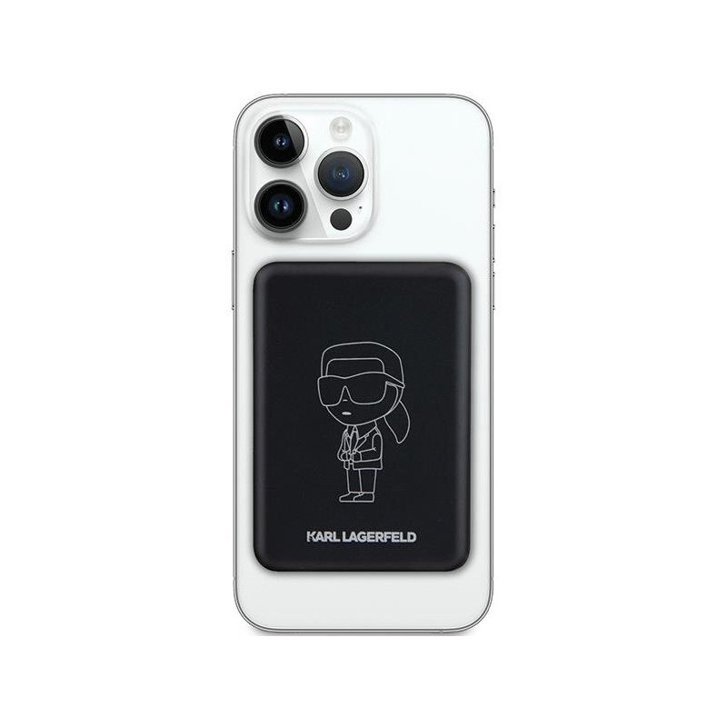 Karl Lagerfeld akupank 5000mAh NFT Outline Ikonik MagSafe, must ...