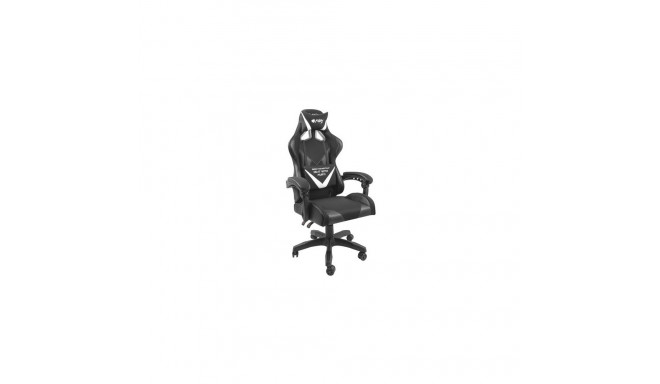 Fury gaming chair Avenger L, black/white - Gaming chairs - Photopoint