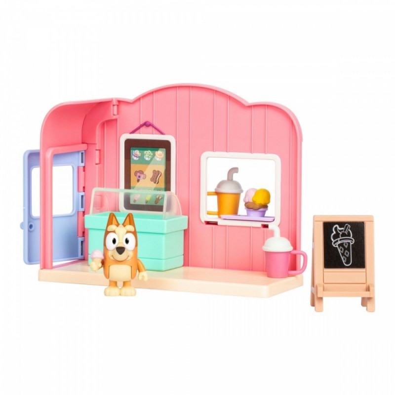 Figures set Mini Bluey Ice cream shop - Mängufiguurid - Photopoint