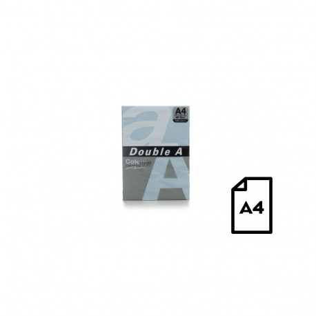 Colour paper Double A, 80g, A4, 500 sheets, Ocean - Color papers ...