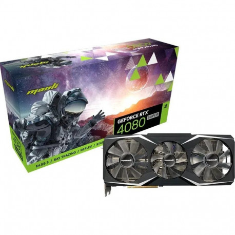 Manli GeForce RTX 4080 SUPER 16GB GDDR6X graphics card (N7014080SM35200 ...