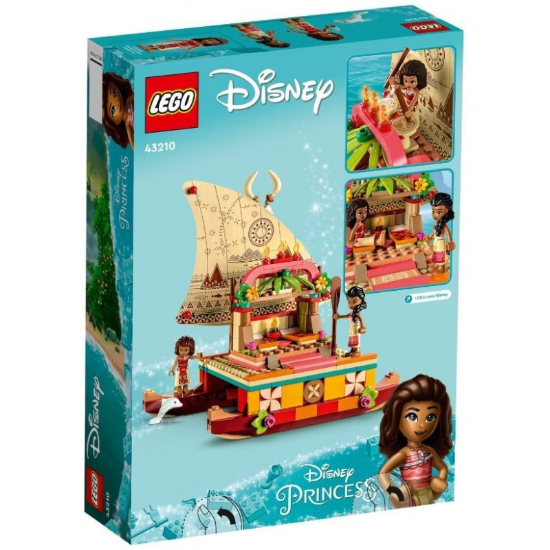 LEGO DISNEY PRINCESS 43210 MOANA'S WAYFINDING BOAT - LEGO - Photopoint