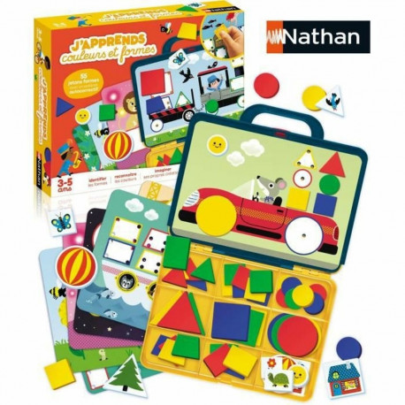 Board game Nathan I am learning Colors And Shapes (FR) - Board games ...