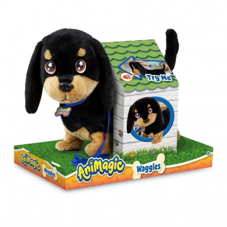 GOLIATH AniMagic Waggles Interactive The Sausage Dog 919091 ...