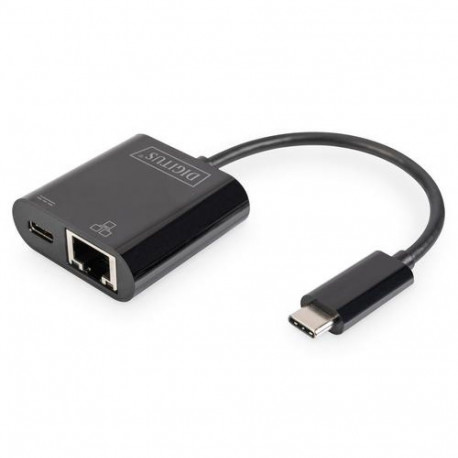 Digitus USB Type-C™ Gigabit Ethernet adapter with Power Delivery ...