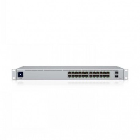 UBIQUITI 24-PORT, LAYER 2 POE SWITCH WITH A FANLESS COOLING SYSTEM ...