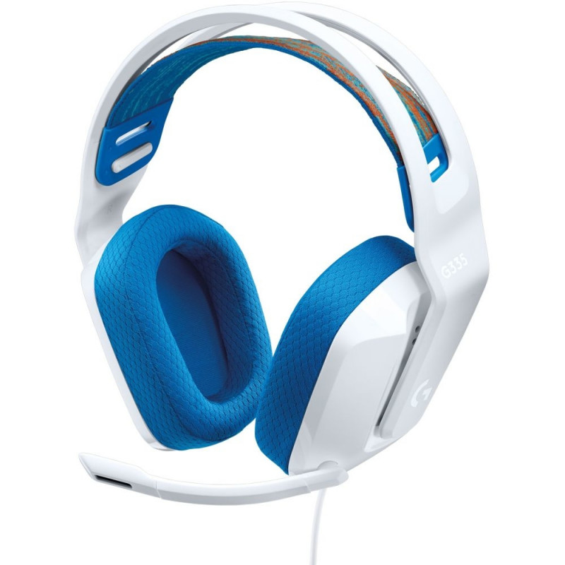 "Logitech G G335 Wired Gaming Headset white" - Austiņas - Photopoint.lv