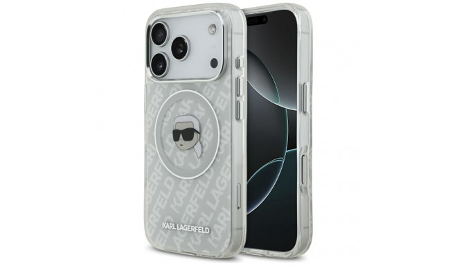 Karl Lagerfeld IML Karl Head Logo MagSafe Case for iPhone 17 Pro Max ...