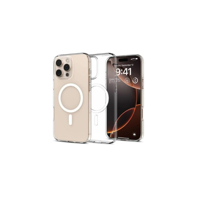 Spigen Liquid Crystal MagFit iPhone 16 Pro Max Case Crystal Clear ...